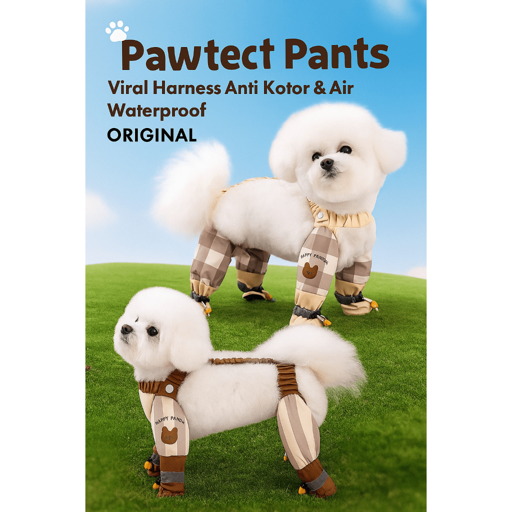 Jual Ootdboelu - Pawtect Pants Viral Harness Celana Sepatu Anjing Anti ...