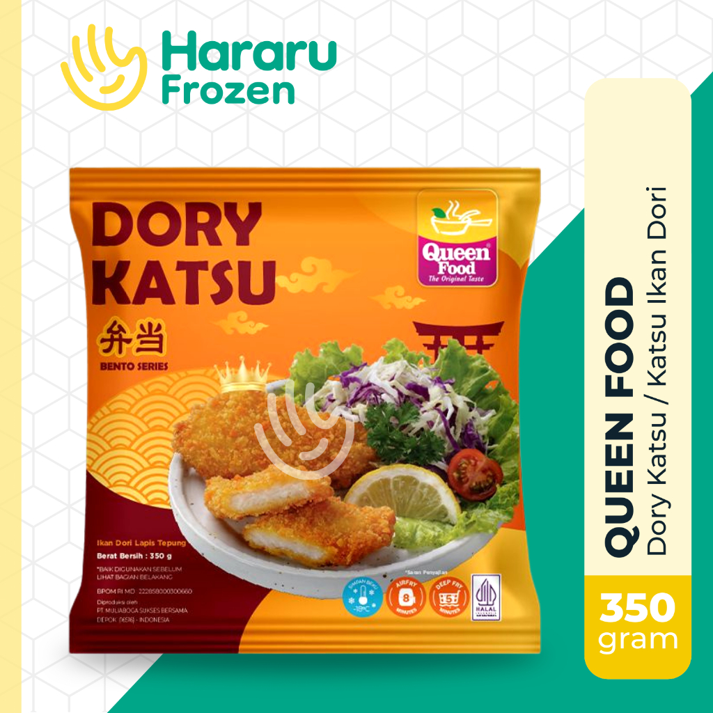 Jual Queen Food Dory Katsu | Bento Katsu Ikan Dori | Shopee Indonesia