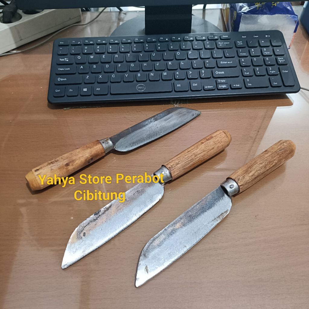 Jual Pisau Dapur Super Tajam Bahan Baja Ukuran 24x3 | Shopee Indonesia