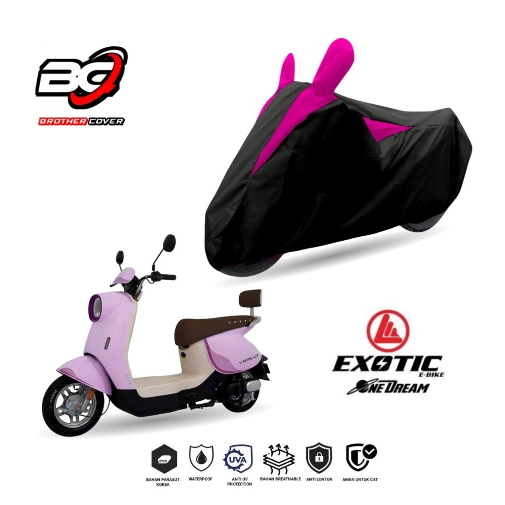 Jual Sarung motor cover motor sepeda listrik Exotic Variluk Pro ...
