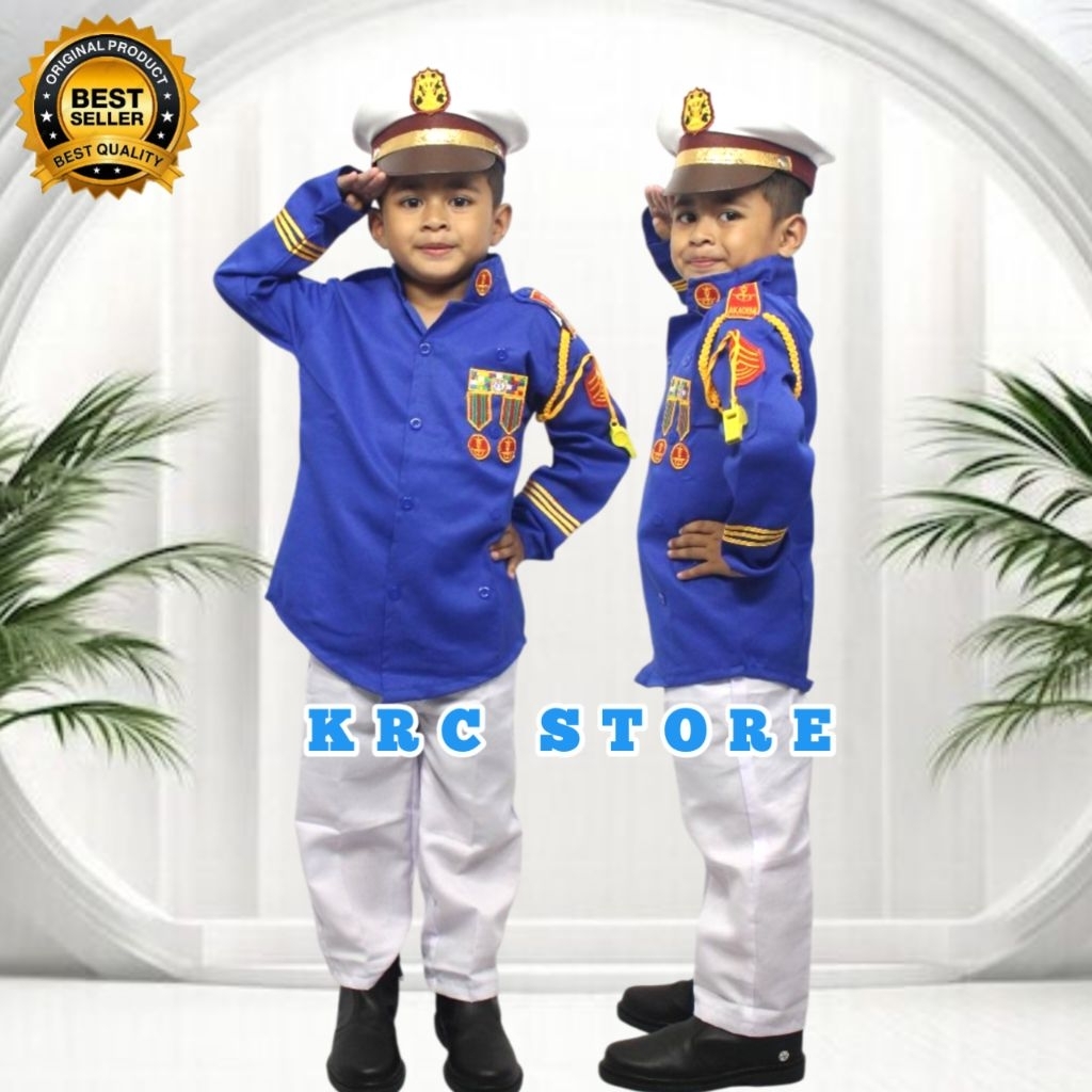 Jual Ready Seragam AKMIL Anak / Akademi Militer / Baju Profesi Akmil / KOSTUM ANAK AKMIL / BAJU ...