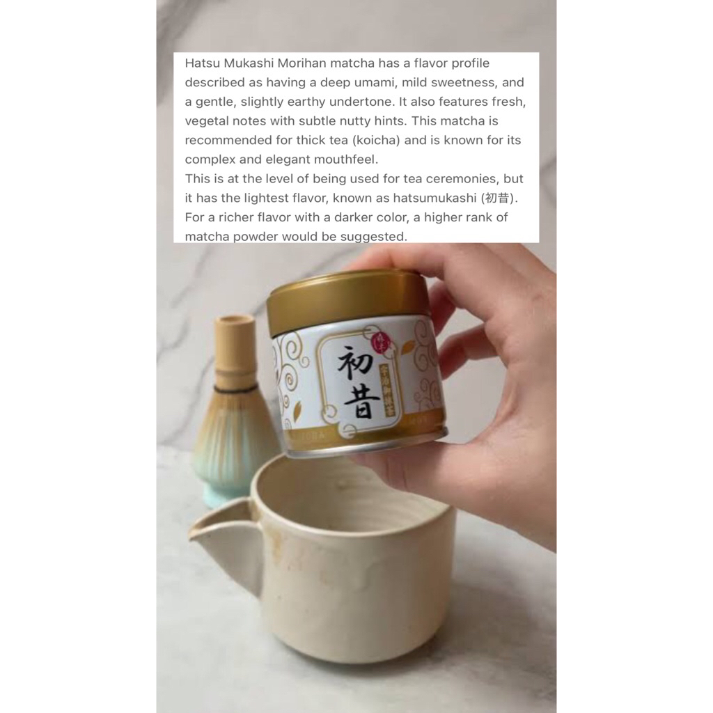 Jual morihan uji matcha hatsu mukashi 30g shofuku enishi | Shopee Indonesia