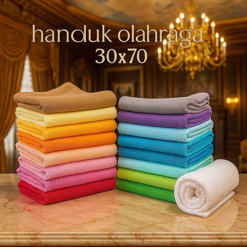 Jual Handuk Sport & Leher 30x70 – Tebal, Menyerap, Harga Cuci Gudang ...
