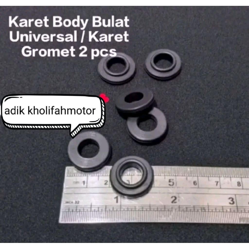 Jual Karet body bulat universal /karet grommet/karet tutup cover body ...