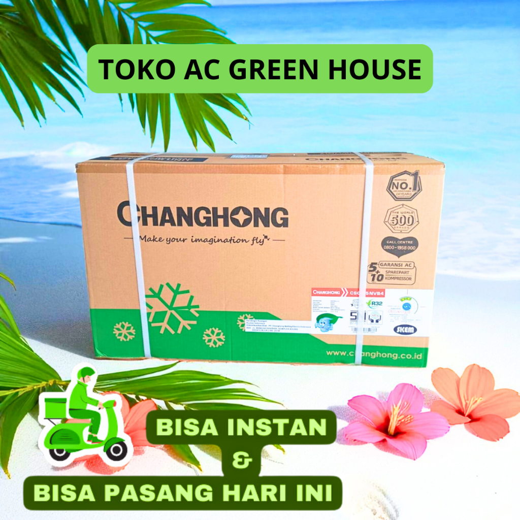 Jual Bisa Kirim Instan Outdoor ac Changhong 1/2 pk - 2 pk tipe terbaru CSC-05NVB4 - CSC-18NVB3 ...