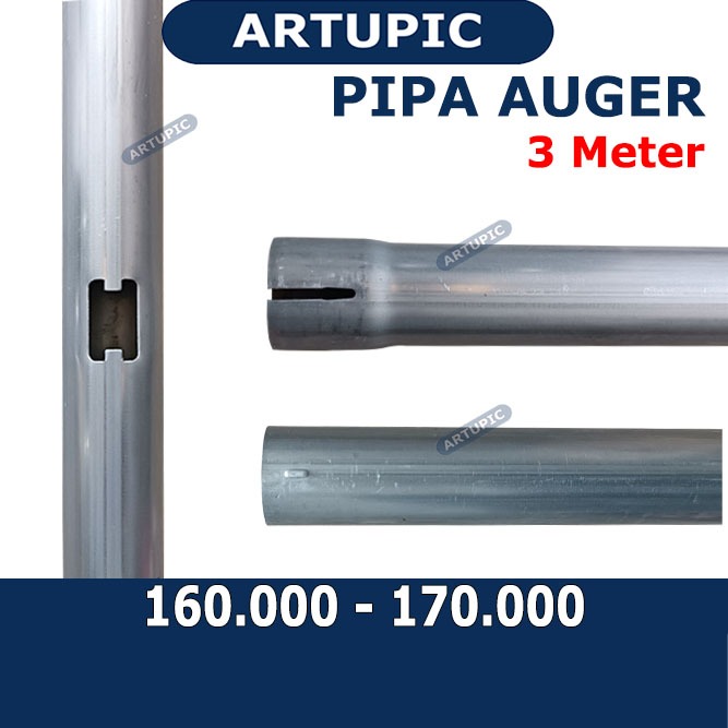 Jual Pipa Auger 3 Meter 4 Lubang 45mm Tempat Pakan Otomatis Ayam Feeder ...