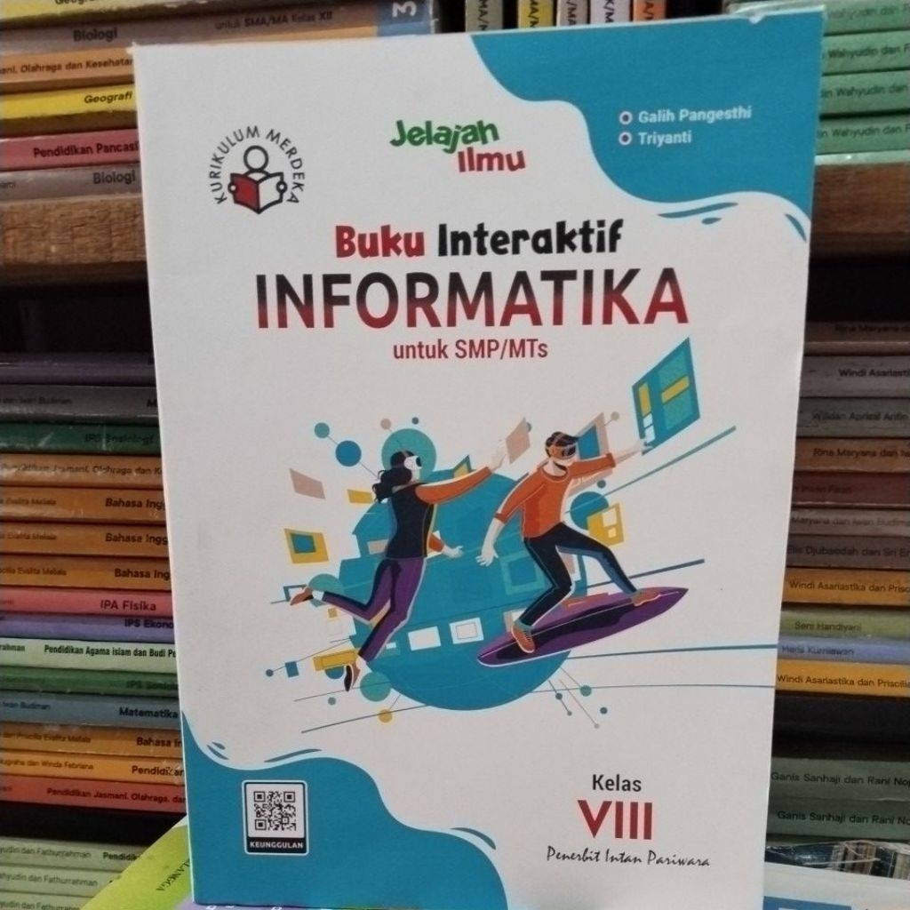 Jual BUKU INTERAKTIF INFORMATIKA UNTUK SMP/MTS KELAS VIII/8 KURIKULUM MERDEKA | Shopee Indonesia