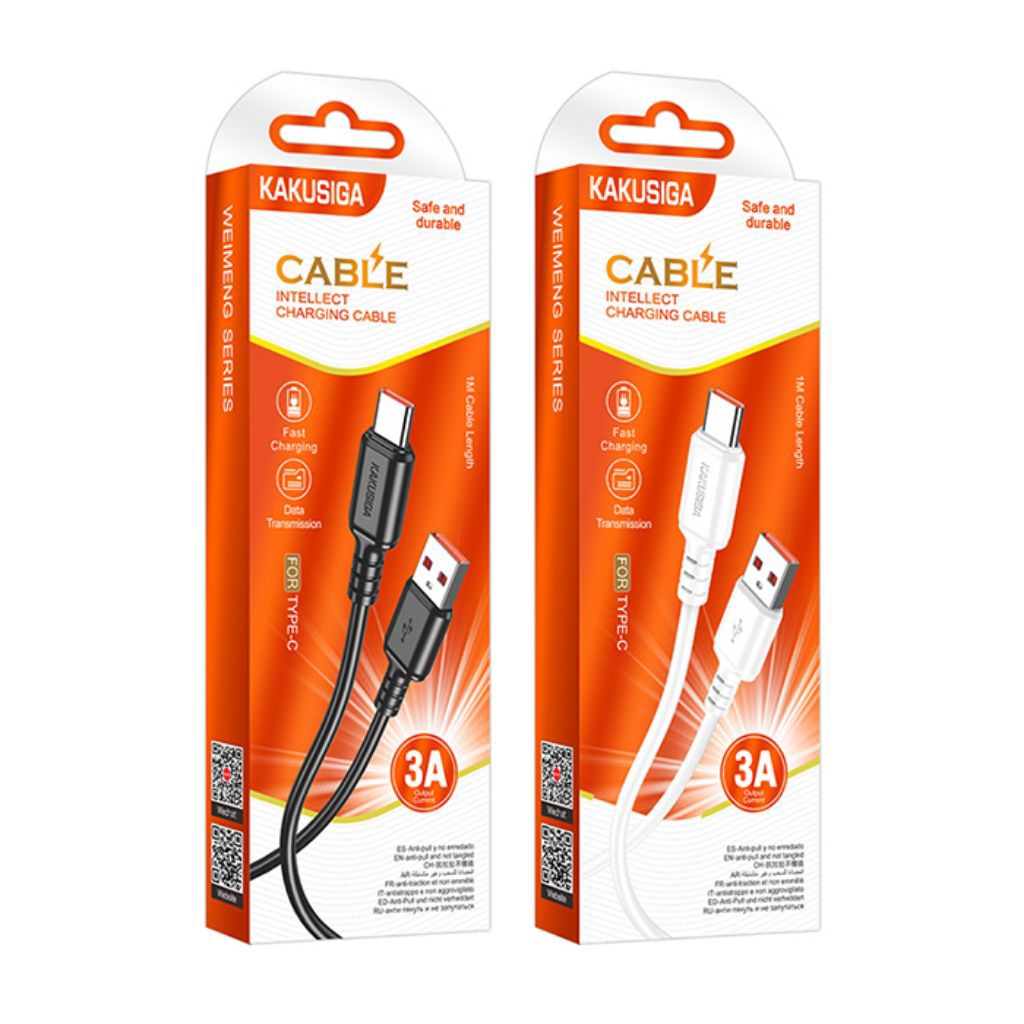 Jual Kabel Data Kakusiga 3A micro dan type C | Shopee Indonesia