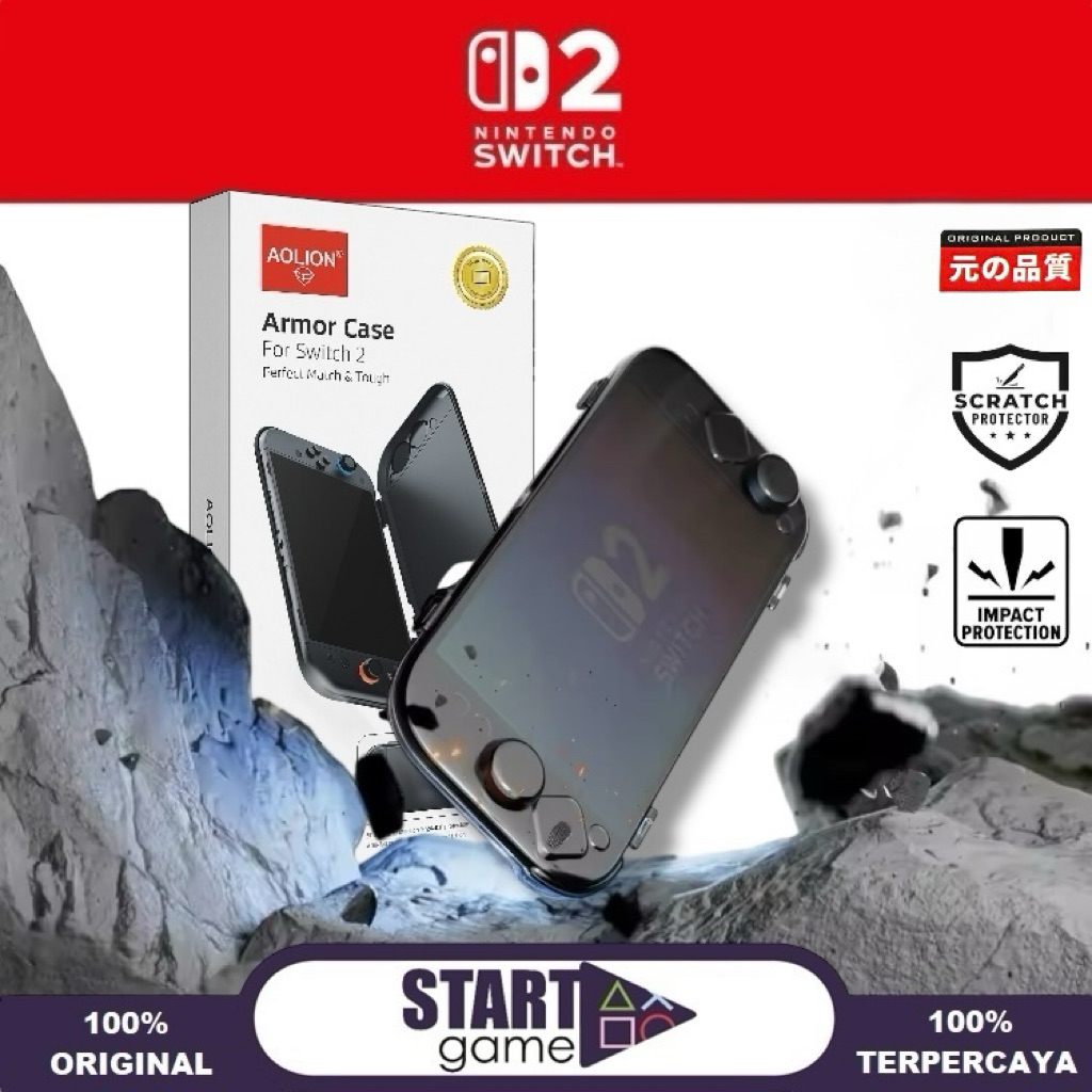 Jual Nintendo Switch 2 Armor Case / Nintendo Switch 2 Case / Switch 2 ...