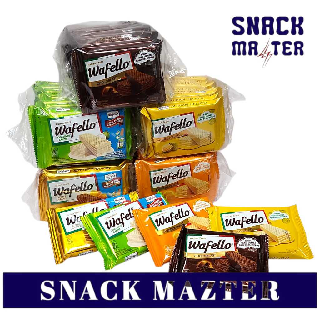 Jual Roma Wafello Regular PACK - ISI 10 BKS x 37 GR | Shopee Indonesia