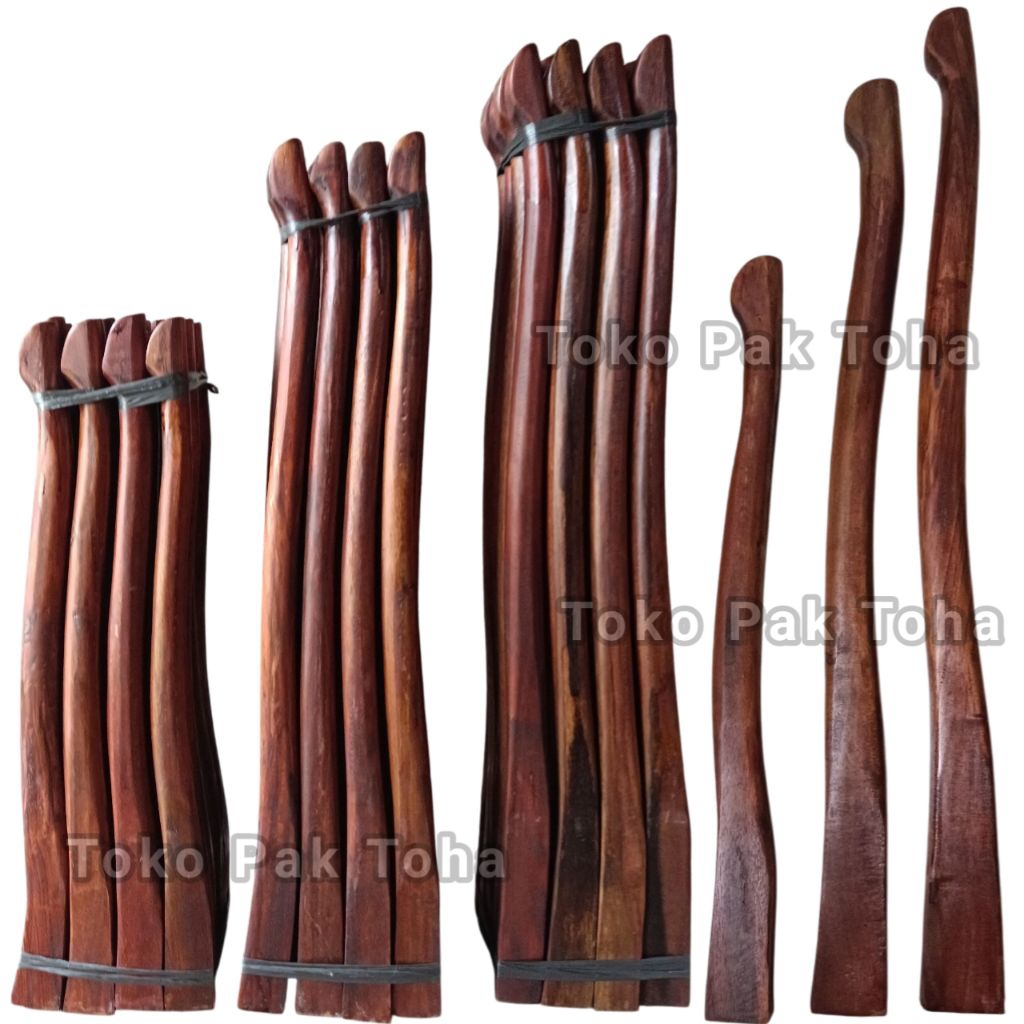Jual Doran / Gagang Cangkul / Kayu Johar Sono Plitur / Kayu Kuat / Anti ...
