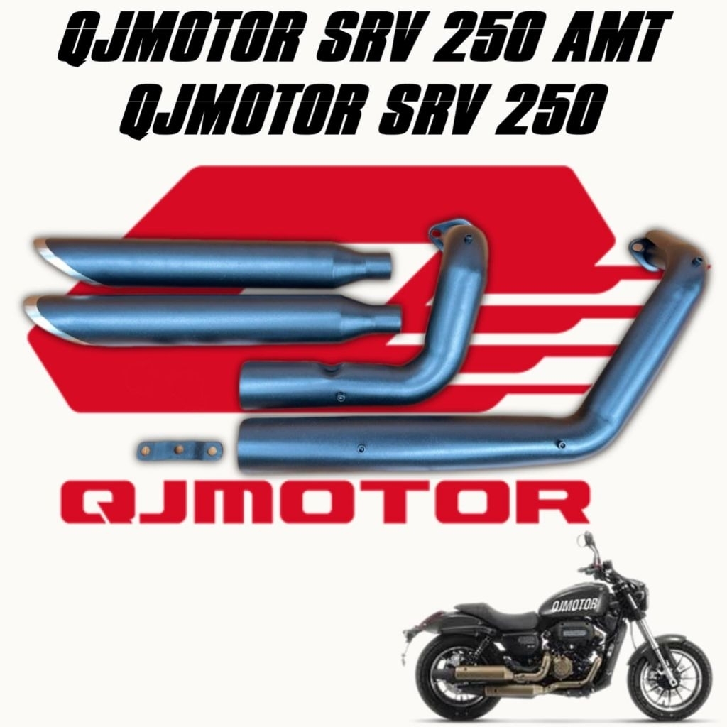 Jual KNALPOT QJMOTOR SRV 250 AMT SRV250 QJMOTOR EXZOS QJMOTOR SRV250 ...