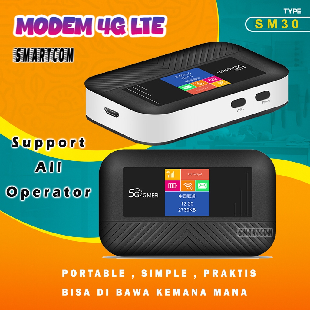 Jual SMARTCOM Modem Stick USB 4G LTE K5188 Mifi Wifi Unlock 500 mbps Garansi Resmi | Shopee ...