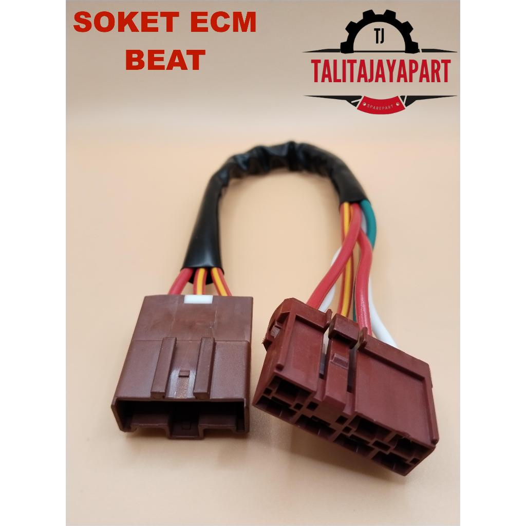 Jual SOKET ECM ECCU KABEL ECCU SOCKET ECU BEAT F1 BEAT ESP 2015 2019 ...