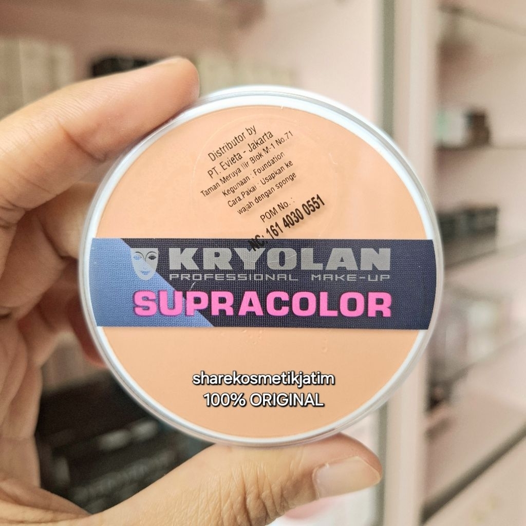 Jual (ORI BPOM) Kryolan Supracolor 15 ml Natural Ivory Original Jerman ...