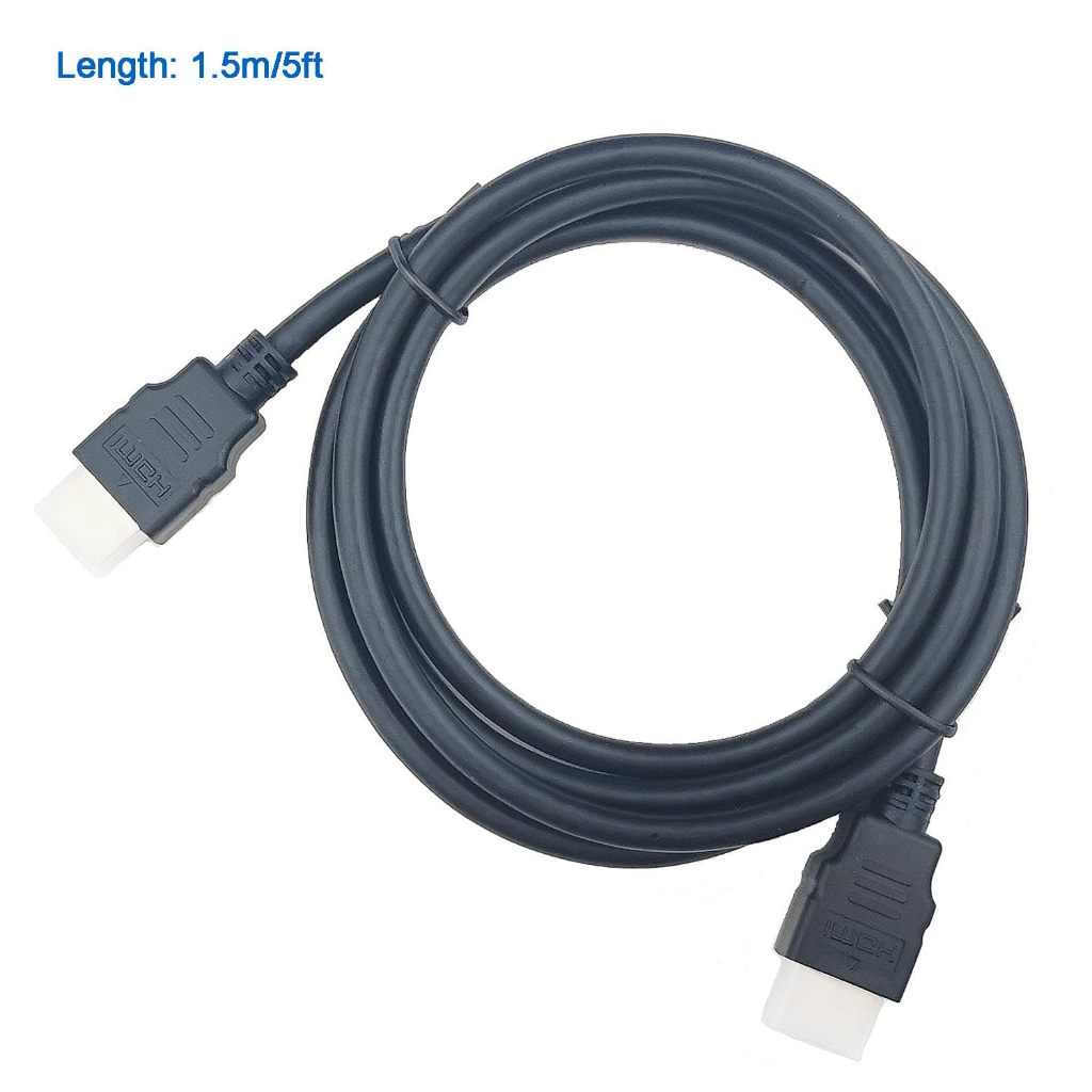 Jual KABEL HDMI BULAT 1.5M HITAM Berfungsi Dengan Baik FullHD1080p 3D ...