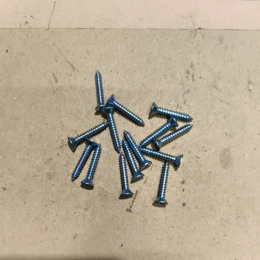Jual Sekrup Self Tapping Screws F+AB 8×1 Kepala Rata panjand 2,5 cm ...