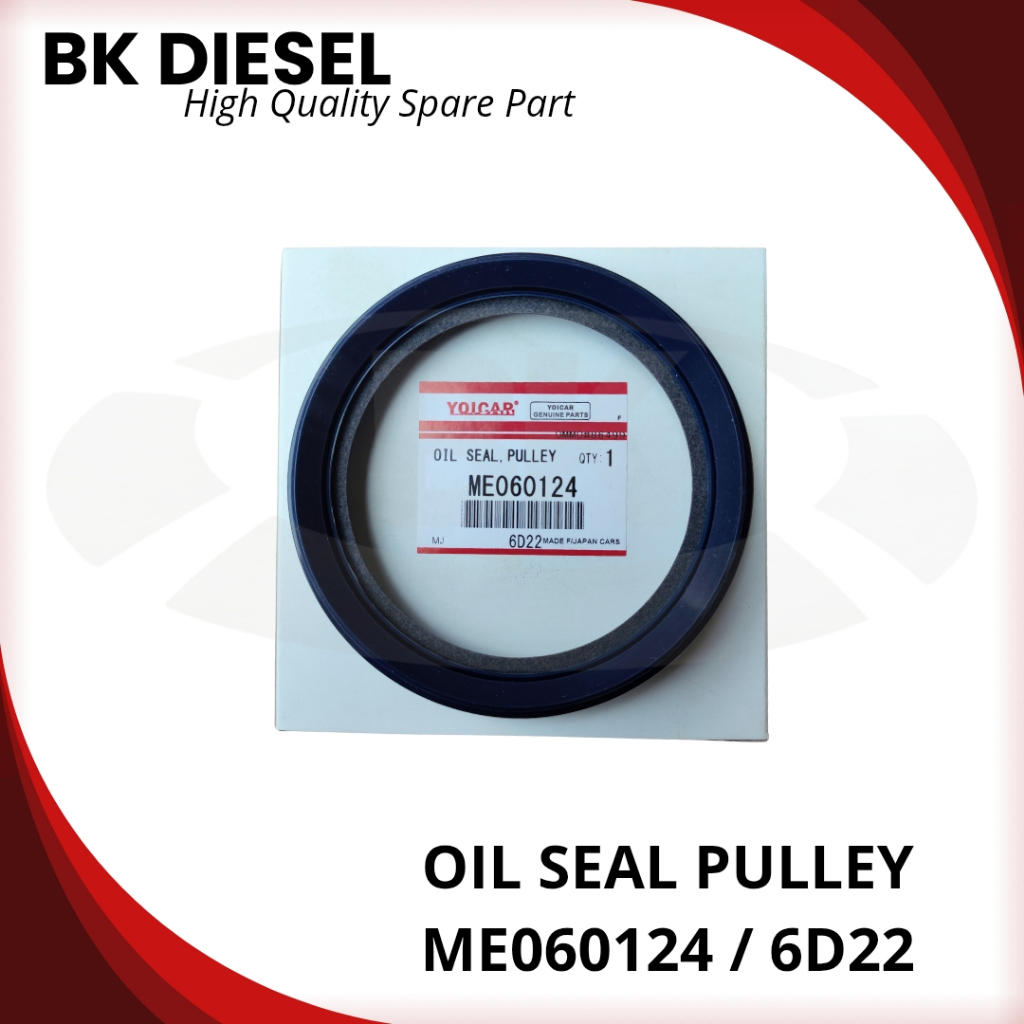 Jual OIL SEAL PULEY ME060124 / SEAL KRUK AS DEPAN FUSO 6D22 95-125-12 ...