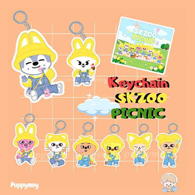 Jual (FREE MINI STRAP) BACA DESK SEBELUM CO SKZOO KEYCHAIN STRAY KIDS ...