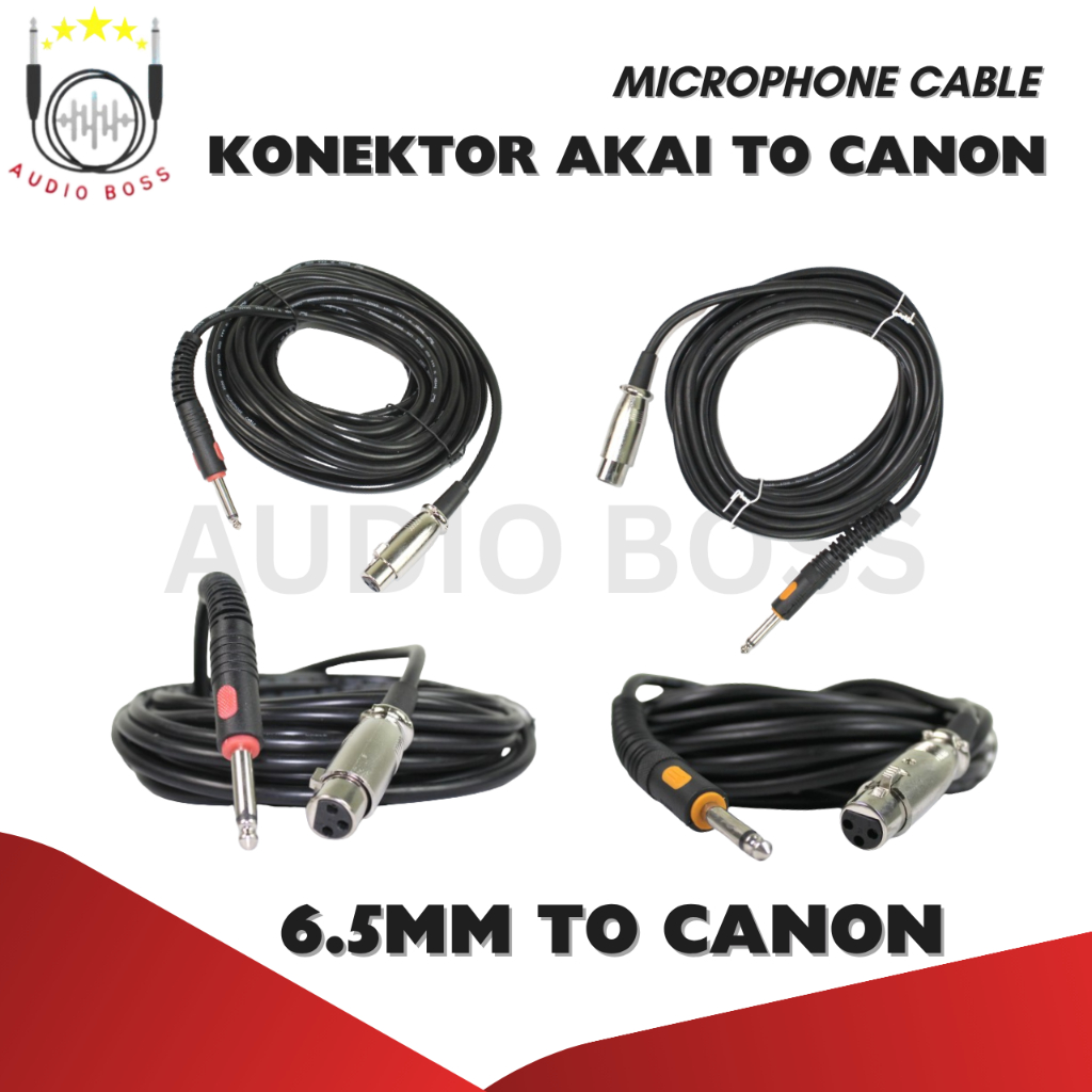 Jual Audio Boss LABASS Kabel Microphone Mic Audio Hitam LB 5 Meter 10 ...