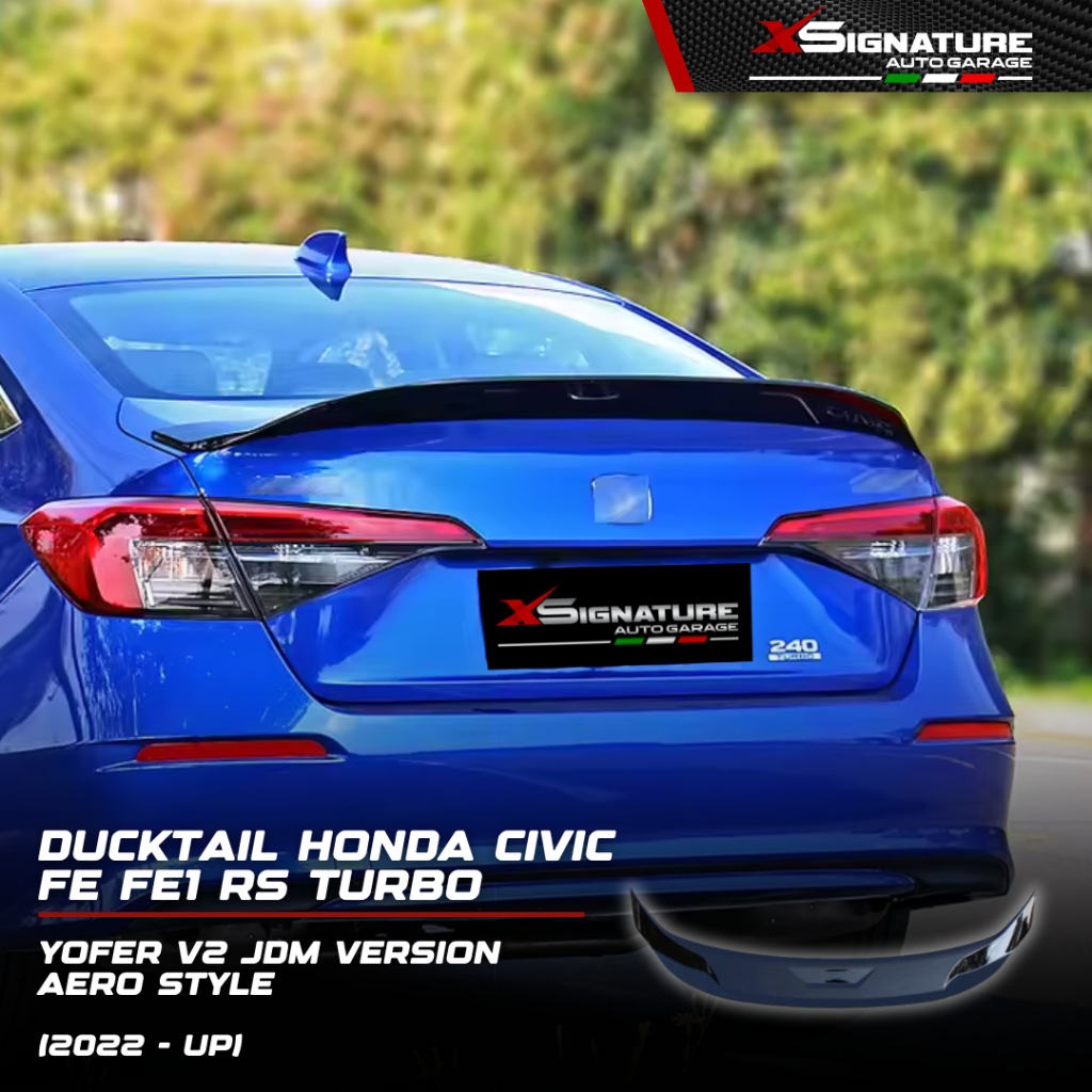 Jual DUCKTAIL SPOILER BAGASI (MENTAHAN) (BELUM CAT) HONDA CIVIC TURBO ...