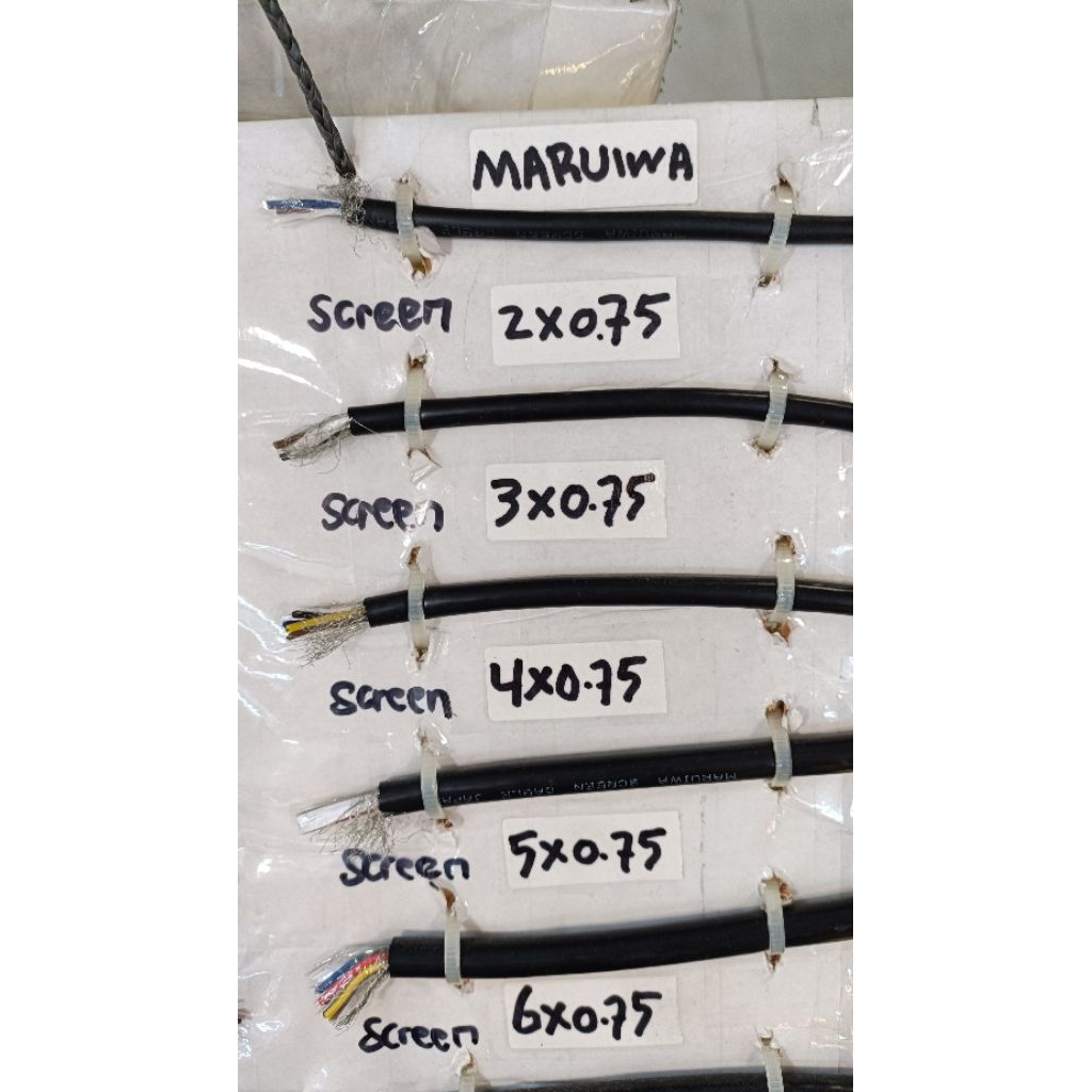 Jual Kabel Screen Maruiwa isi 3 ukuran 3x0.75 100 meter | Shopee Indonesia
