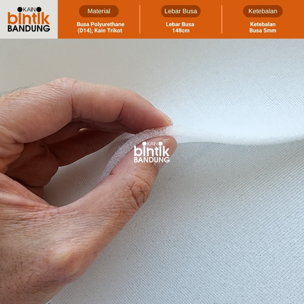 Jual Busa Angin Lapis Kain Trikot Tebal 5mm Bahan Pelapis Tas dan ...