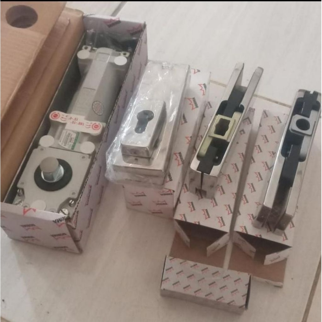 Jual Paket Floorhinge Dorma BTS 75 Set Patch Fitting PT10 PT20 US10 ...