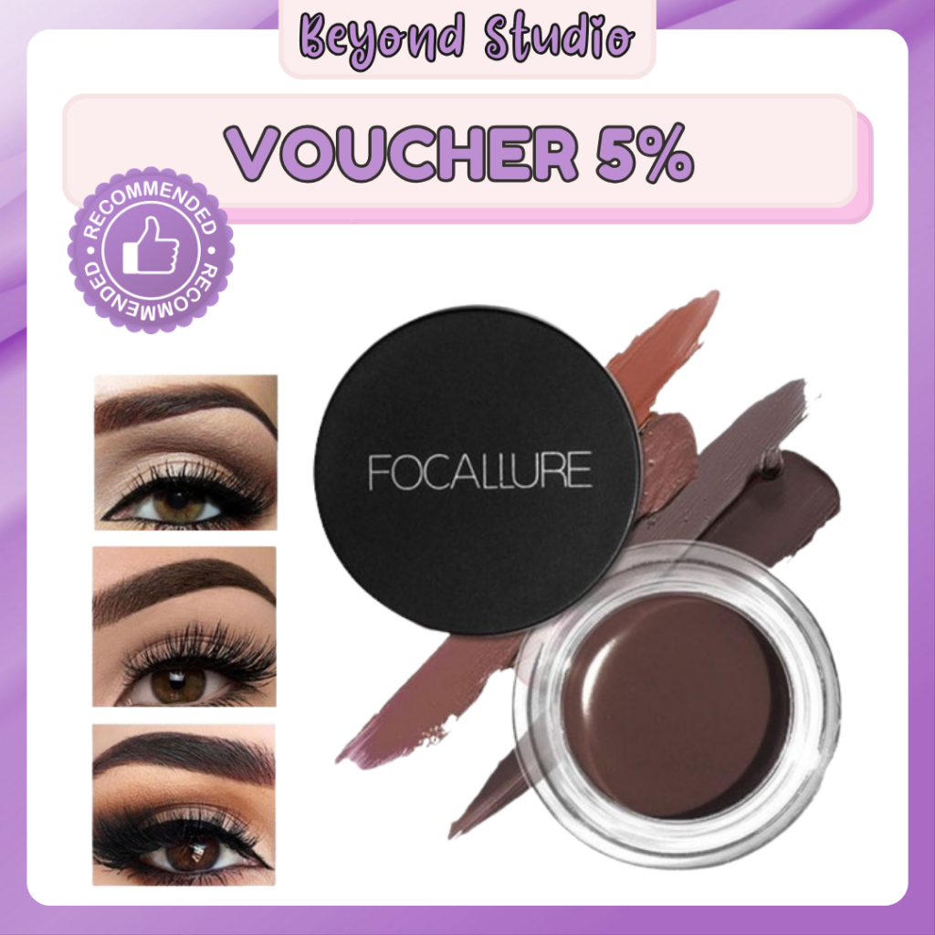 Jual FOCALLURE Watreproof Eyebrow Gel Cream Pomade Alis Krim Tahan Lama ...