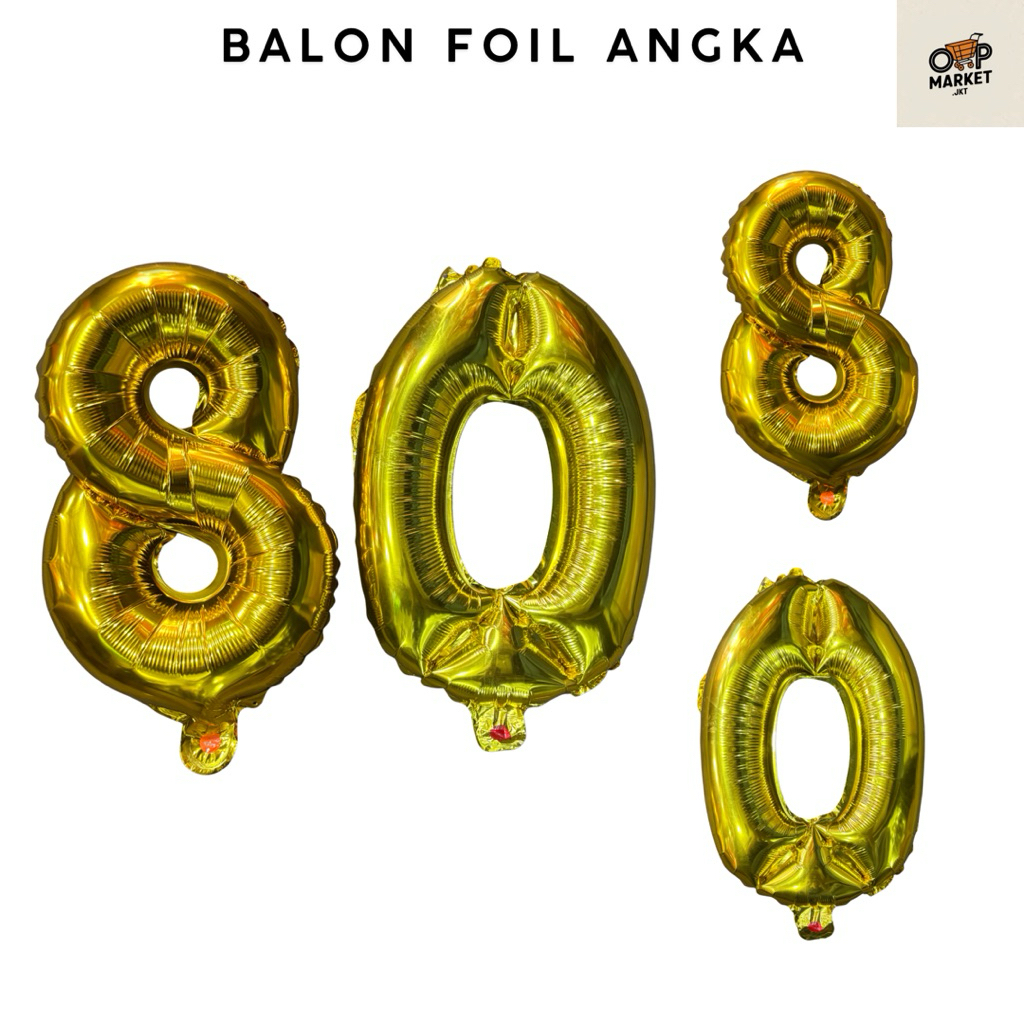 Jual Balon Huruf HUT RI 80 Satu Set Balon Huruf Dirgahayu Ri Balon ...