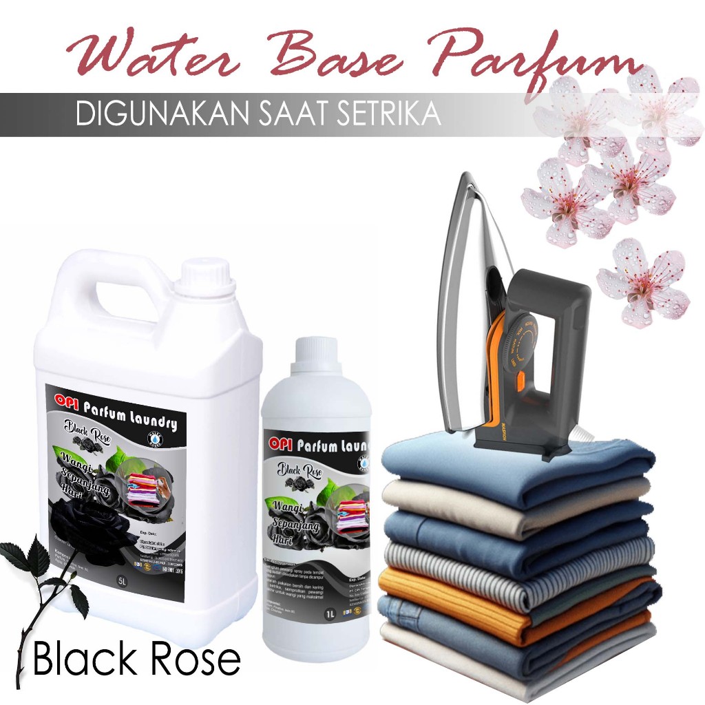 Jual Parfum laundry Water base dipakai saat setrika 1 liter sampai 5 liter pewangi dan pelicin ...