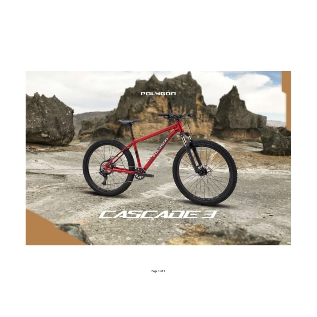 Jual Sepeda mtb 27,5 polygon cascade 3 1×8 speed sepeda gunung polygon mtb | Shopee Indonesia