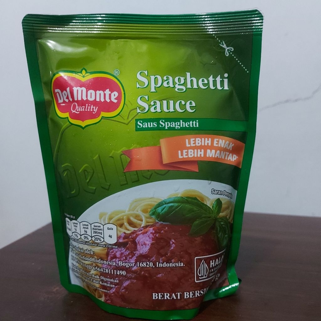 Jual Del Monte Quality Spaghetti Sauce 250gr | Shopee Indonesia
