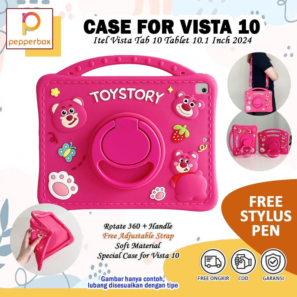 Jual Softcase Khusus Itel Vista 10 11 Tablet 10.1 Inch 2024 Case Anak ...