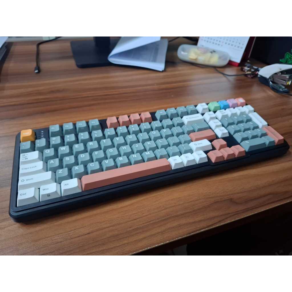 Jual VortexSeries MONO 100 Wired Mechanical Keyboard Gasket Mount ...