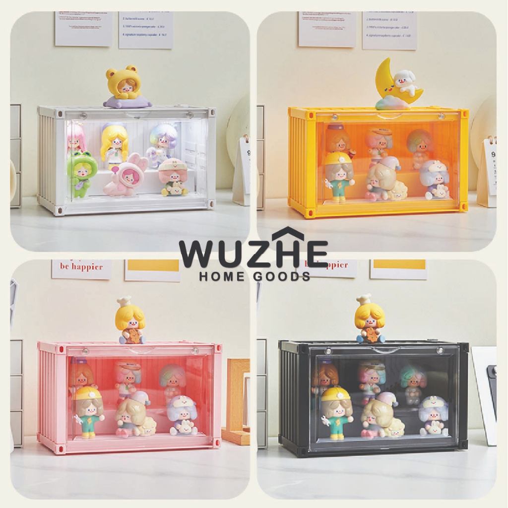 Jual Kotak Rak Pajangan Action Figure Single Square Display Box Tempat ...