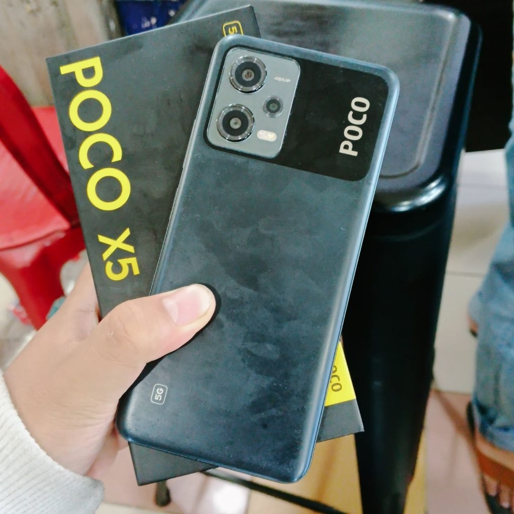 Jual Poco X5 5G 8/256 GB Second Fullset Original | Shopee Indonesia