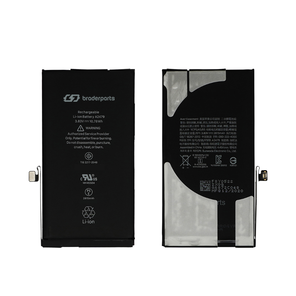 Jual Braderparts Battery Batre Baterai untuk iP 12 / 12Pro | Shopee ...