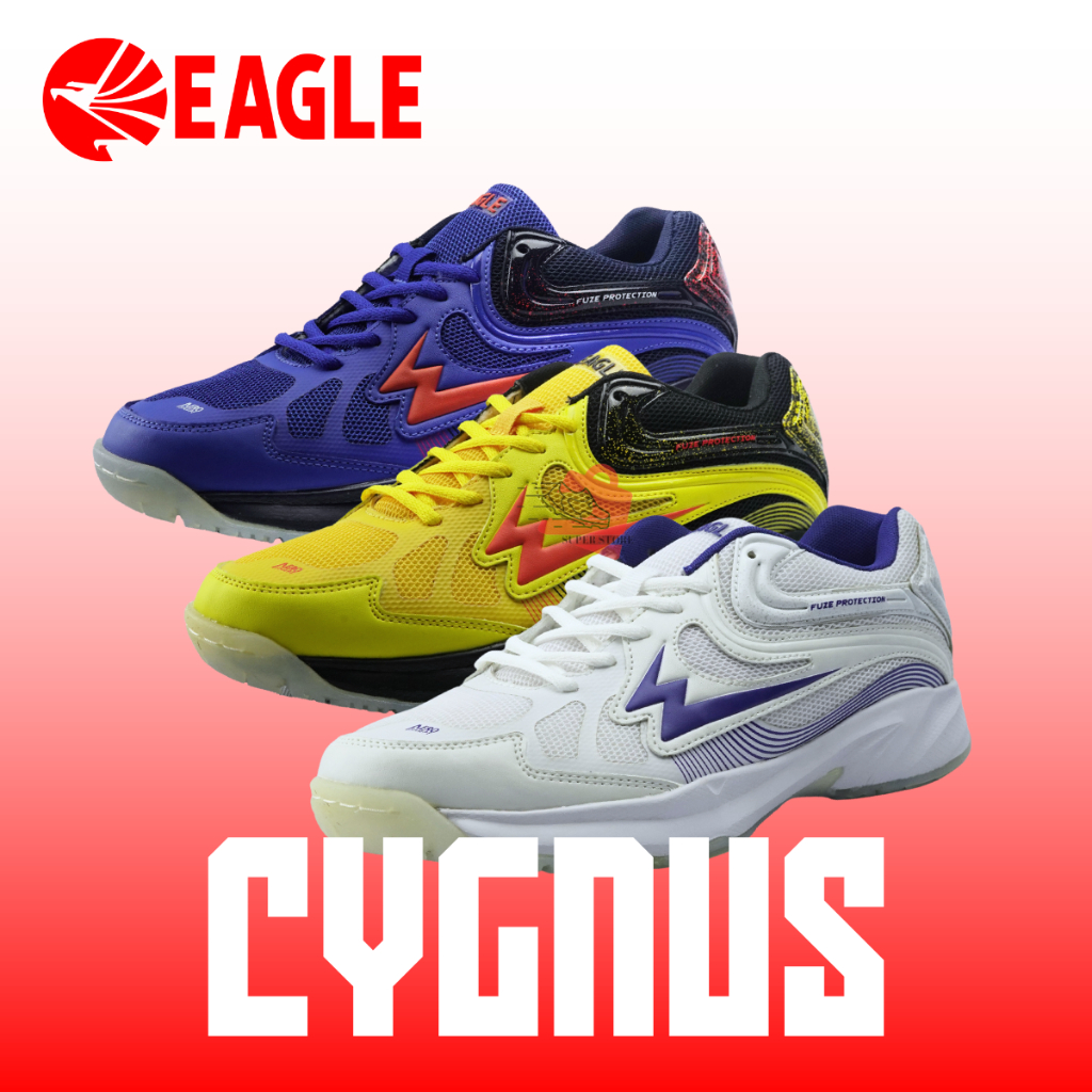Jual Eagle Sepatu Bulutangkis Cygnus Badminton Shoes Unisex | Shopee ...