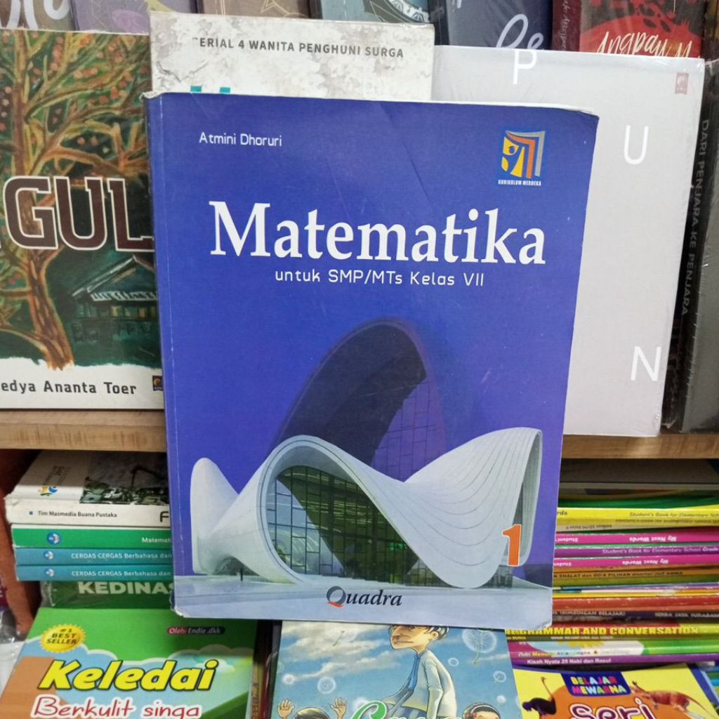 Jual MATEMATIKA UNTUK SMP KELAS 7 KURIKULUM MERDEKA PENERBIT QUADRA (SECOND ORI) | Shopee Indonesia