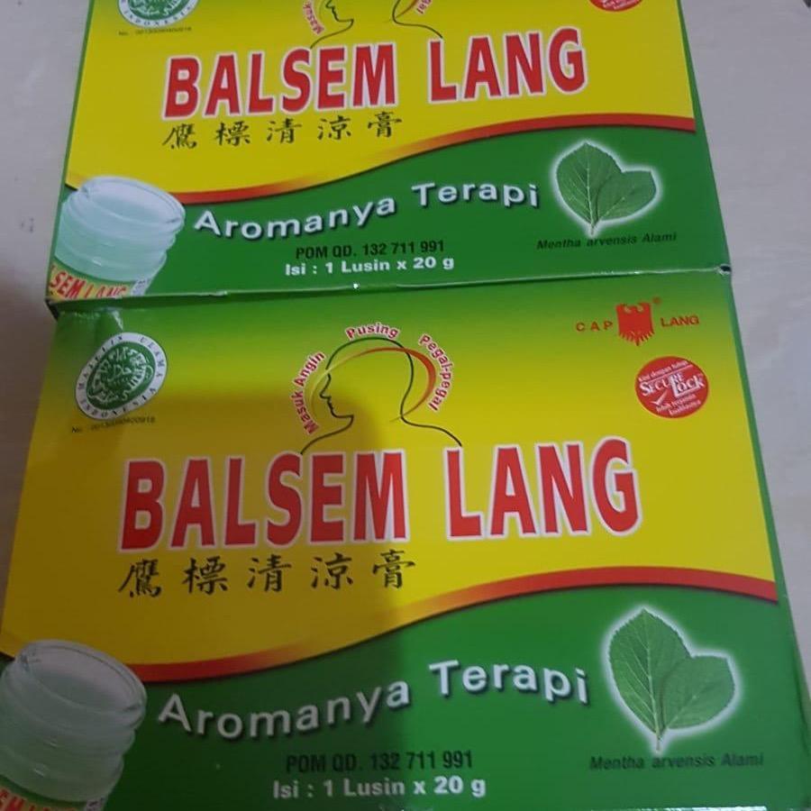 Jual Balsem Lang 20 gr dan 10gr (isi 12pcs) | Shopee Indonesia