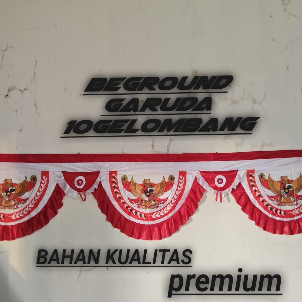 Jual BENDERA MERAH PUTIH BACKGROUND KANTOR GEDUNG SULTAN CANTIK ABUTAI ...