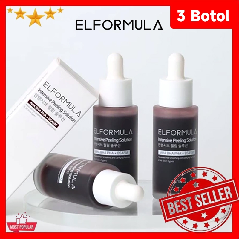 Jual ELFORMULA Intensive Peeling Solution - Serum Exfoliasi Wajah Mencerahkan Dark Spot dan ...