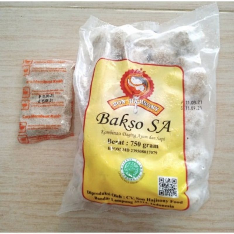 Jual Bakso Sony SA (bakso soni kombinasi sapi dan ayam) | Shopee Indonesia