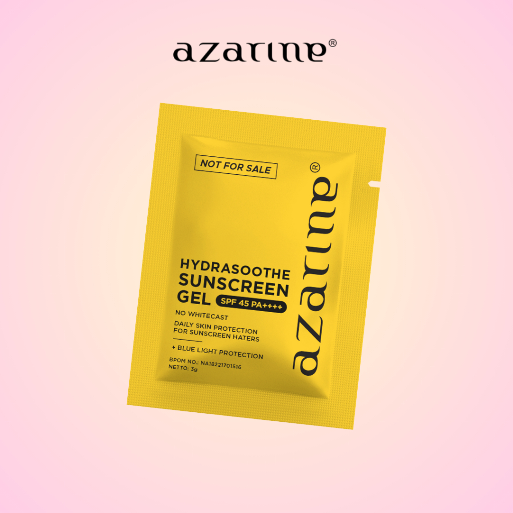 Jual [GIFT] [SACHET GEL] Azarine Hydrasoothe Sunscreen Gel SPF45 PA ...