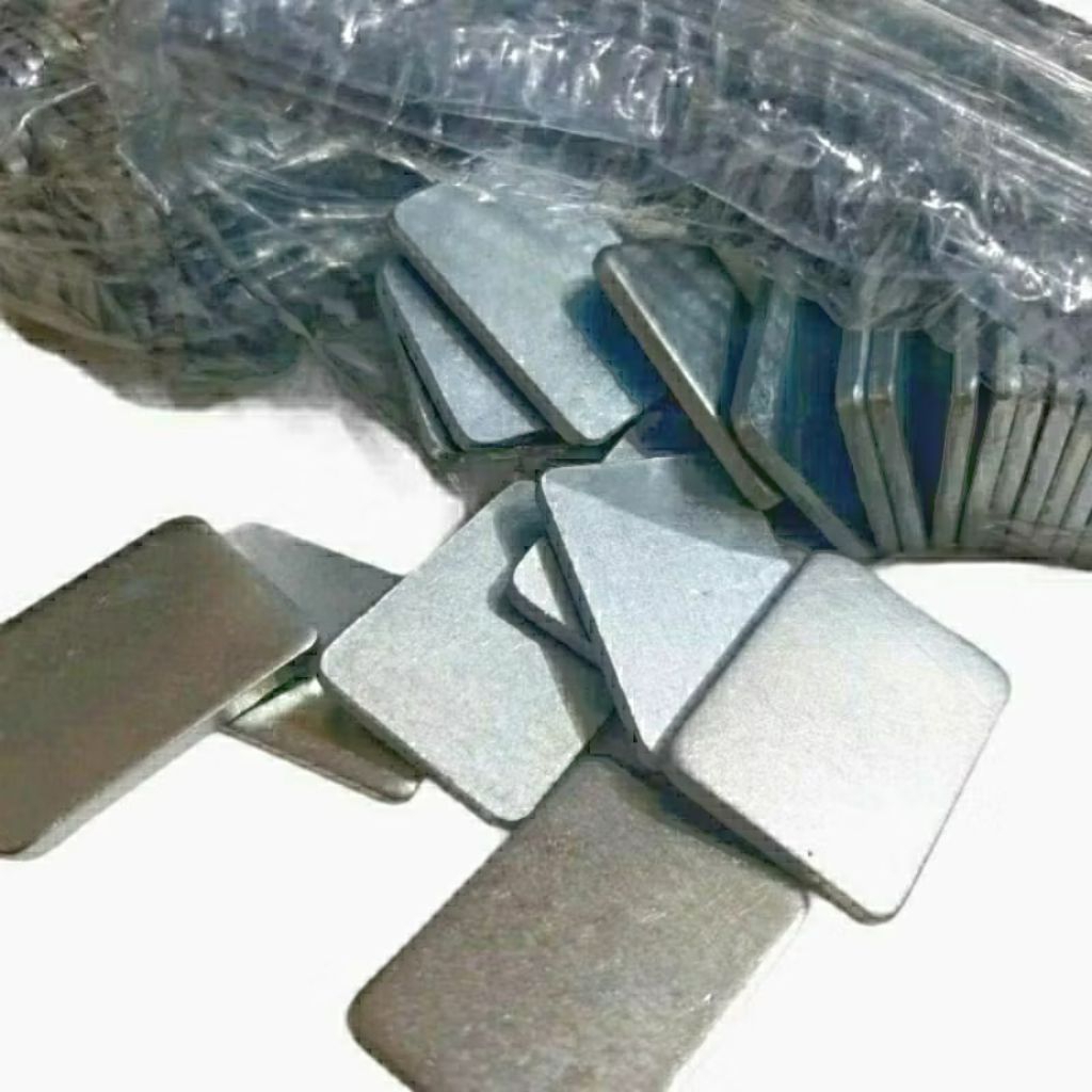 Jual TIMAH PEMBERAT GORDEN UKURAN 2,5x3,5 CM/AKSESORIS GORDEN | Shopee ...