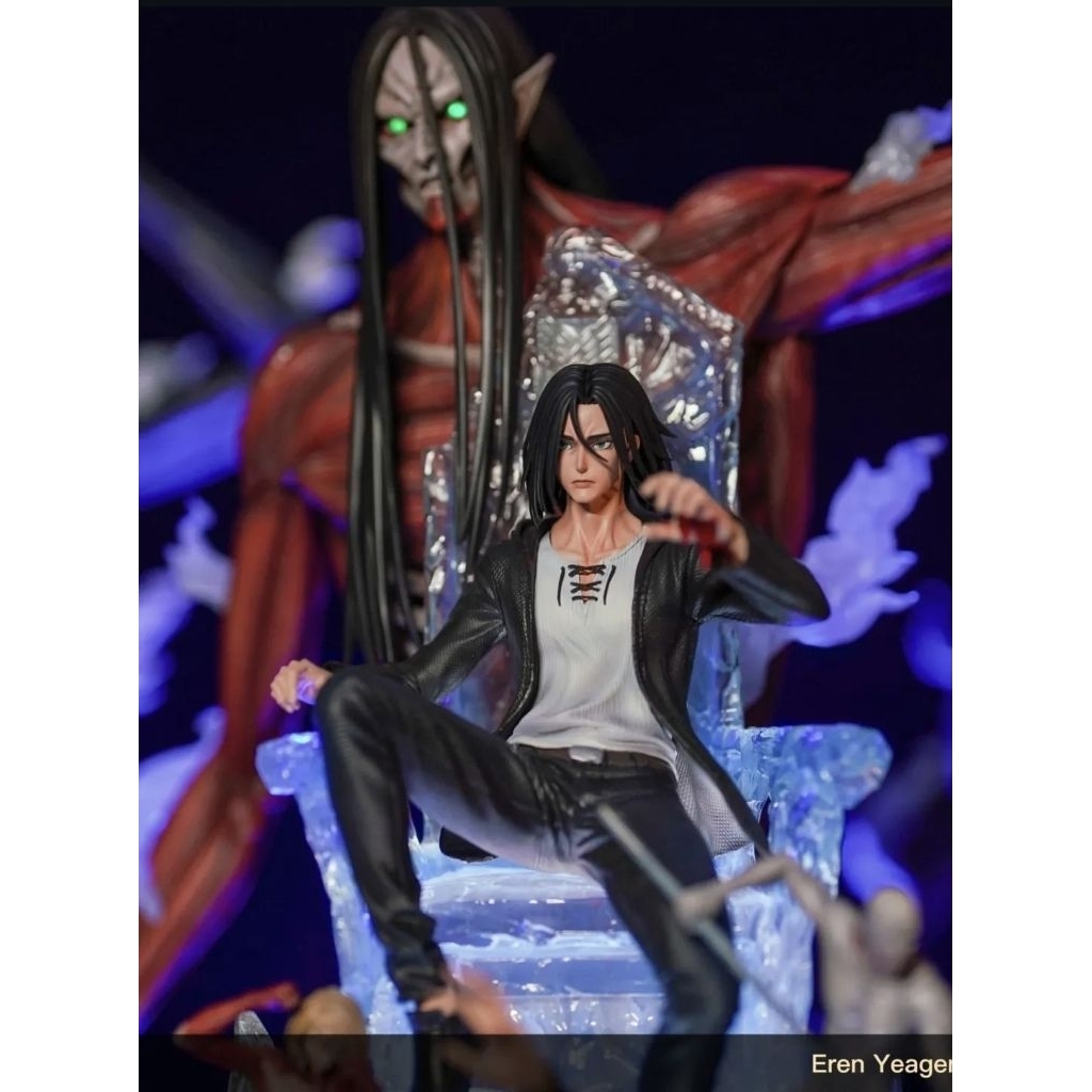 Jual PRE-ORDER ZAOHUA STUDIO – ATTACK ON TITAN: TITAN SERIES, THRONE OF EREN YEAGAR | Shopee ...