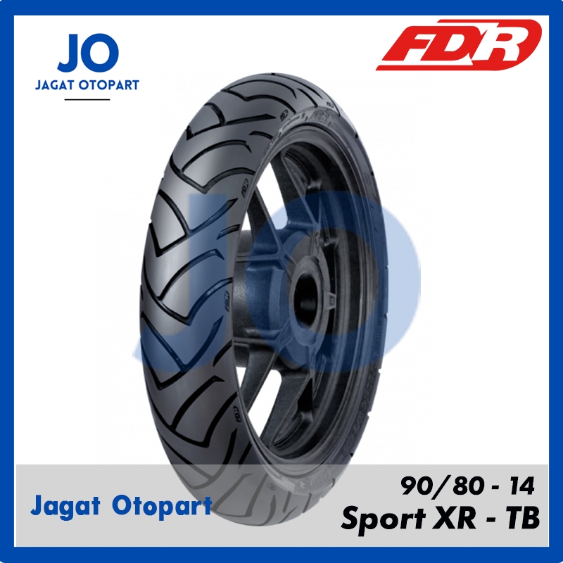Jual FDR Sport XR 90/80-14 soft compound tubeless Racing Tire | Shopee ...
