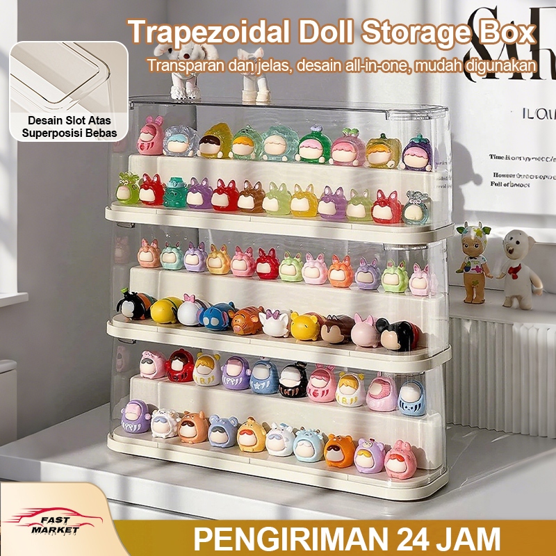 Jual [Fast Market] Rak Action Figure / Rak Display Penyimpanan/ Square ...