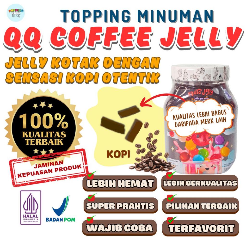 Jual ToppingMinumanKopiPertamadiIndonesiaPerpaduan Bubuk Kopi Jawa ...
